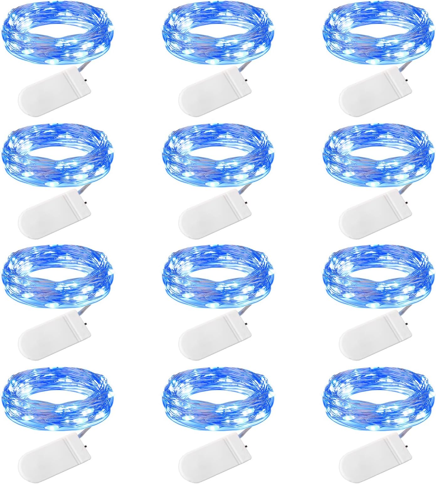 Amazon.com: 6 Pack 7Feet Starry String Lights,Fairy String Lights 20 ...