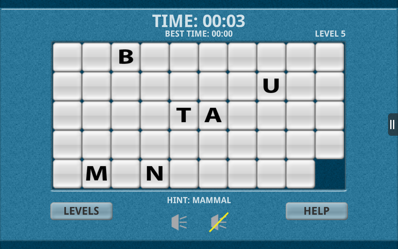 Endangered Species Word Slide Puzzle - App on Amazon Appstore