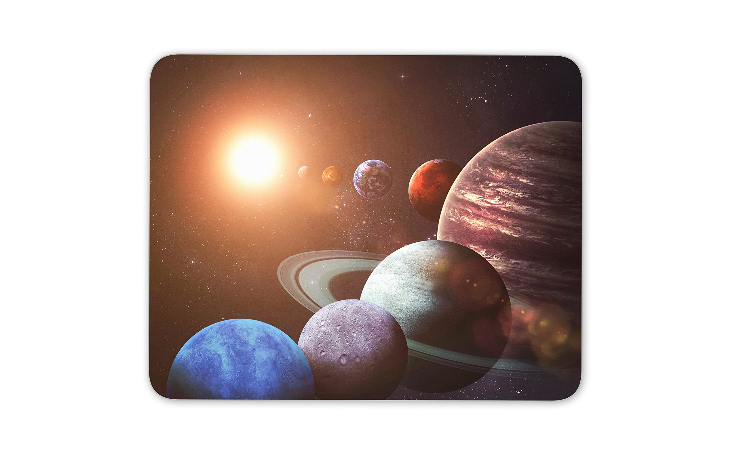 Destination Vinyl ltd The Planets Mouse Mat Pad Solar System Milky Way ...