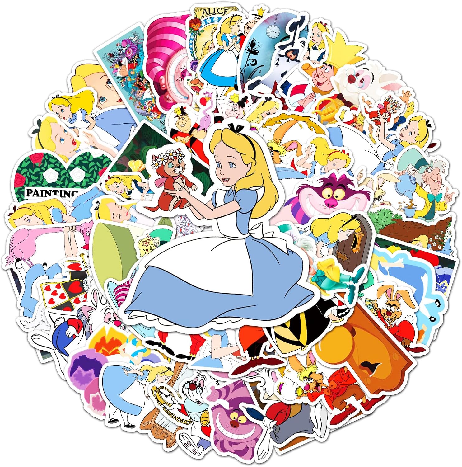 Amazon.com: Anime Stickers 50Pcs Water Bottles Stickers for Kids Teens ...