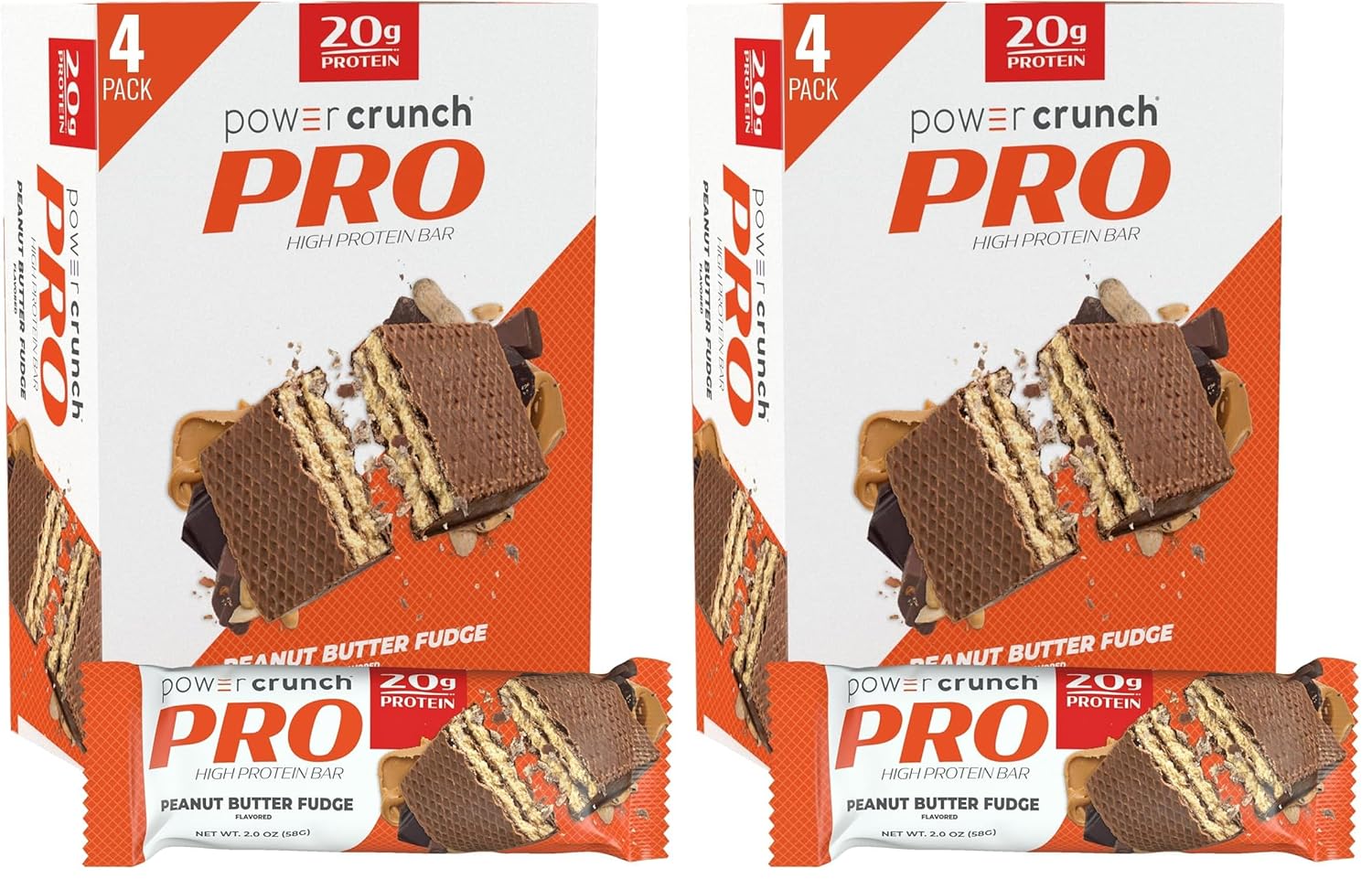 Amazon.com : Power Crunch PRO Protein Wafer Bars,High Protein Snacks ...