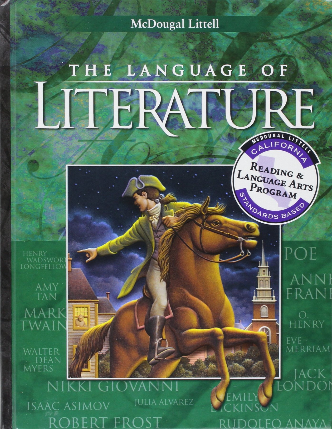 McDougal Littell Language of Literature: Student Edition Grade 8 2002 ...