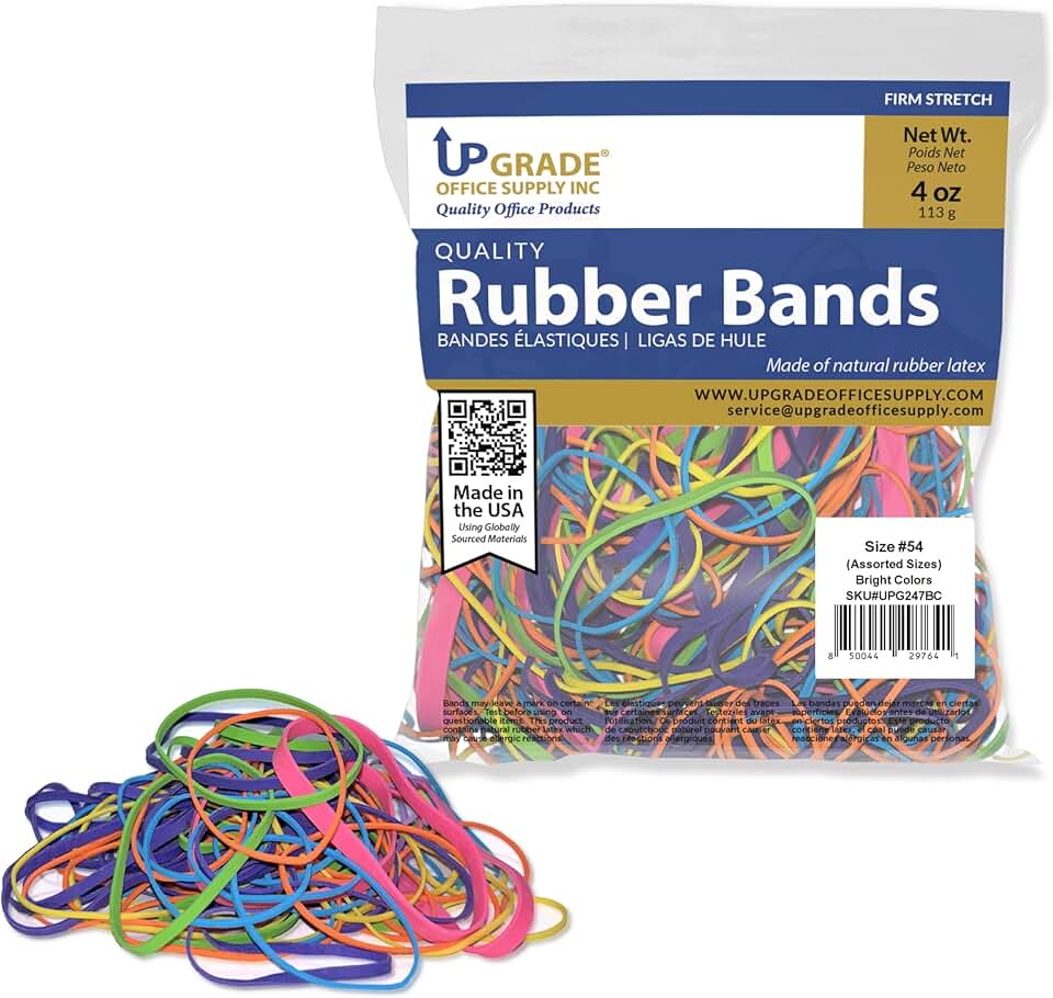 Amazon.com: Rubber Bands - Rubber Bands / Tape, Adhesives & Fasteners ...
