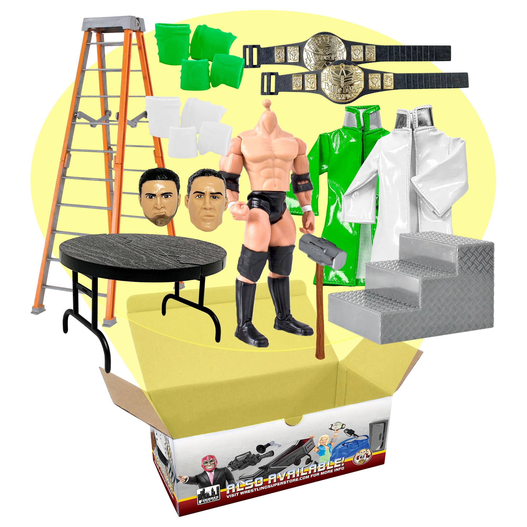 Build A Wrestling Action Figure Kit: Deluxe Special Edition in Pakistan ...