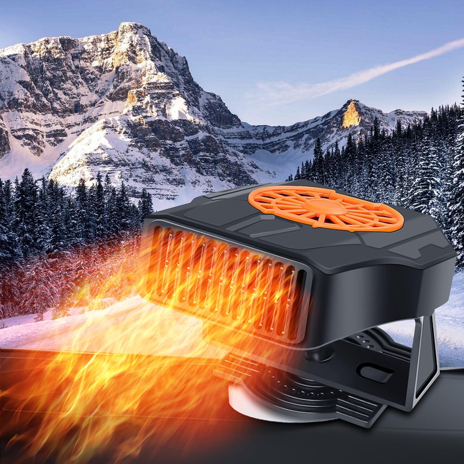 Amazon.com: High Power Portable Car Heater or Fan, Cold Car Space ...