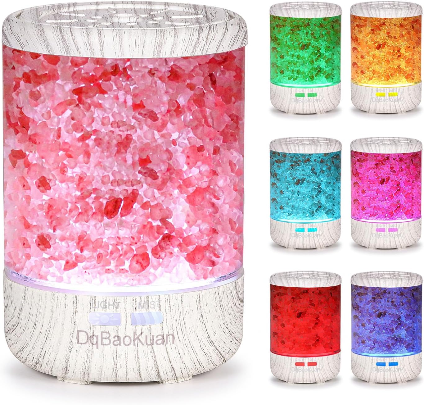 Amazon.com: SALKING 2-in-1 Himalayan Salt Lamp & Ultrasonic Essential ...