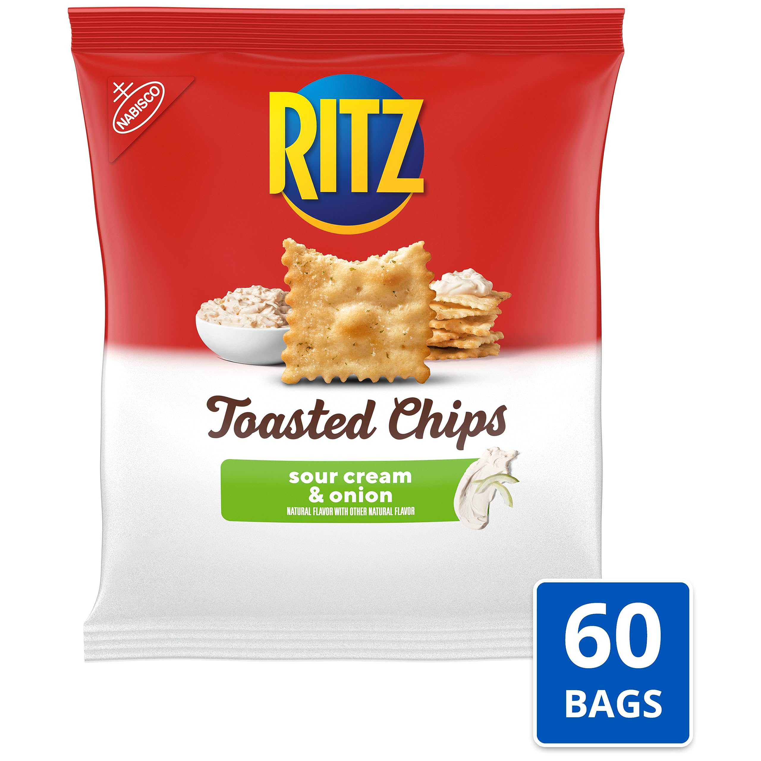 Snapklik.com : RITZ Toasted Chips Sour Cream And Onion Crackers
