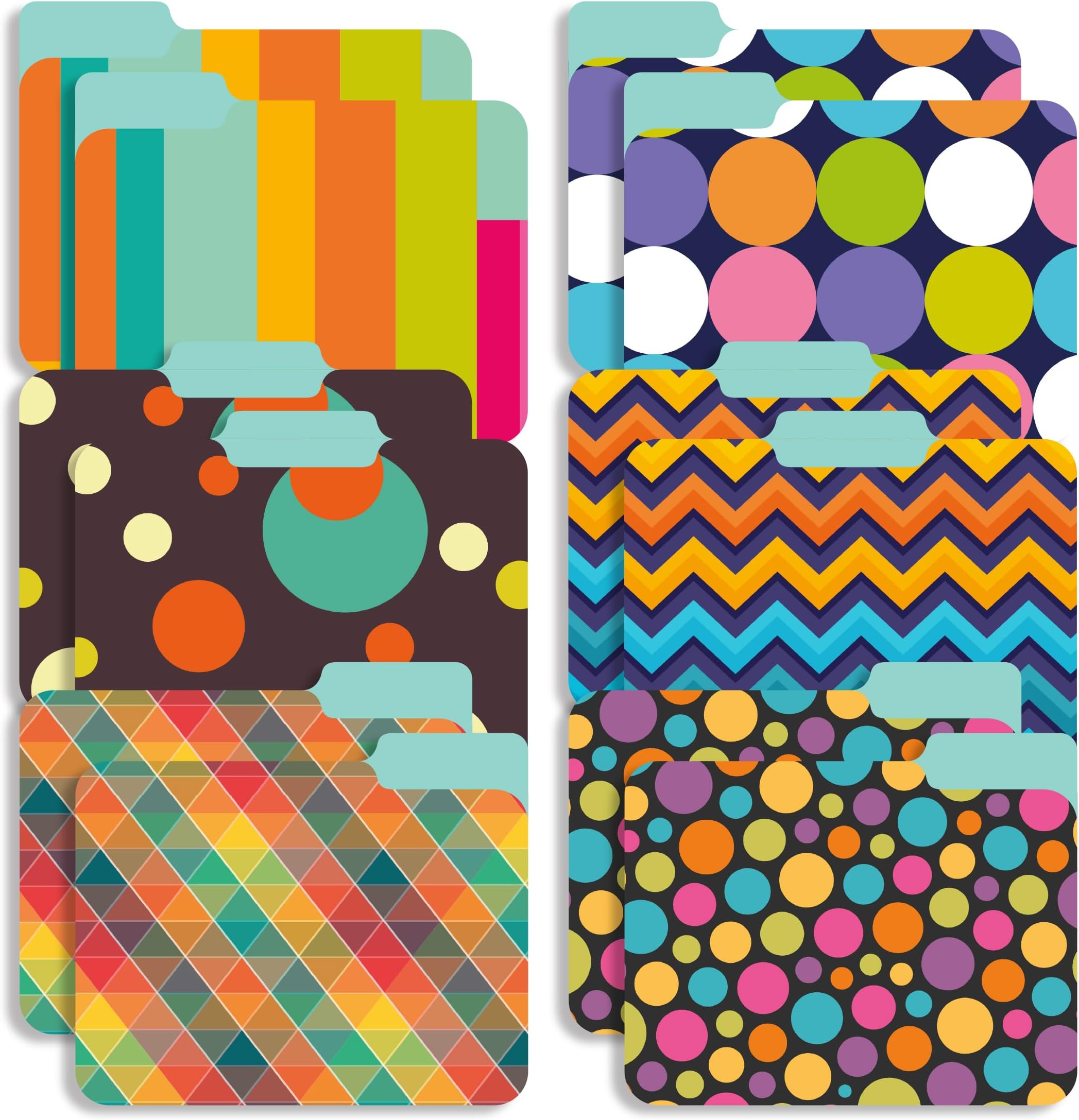 Amazon.com : Carson Dellosa Chalkboard Decorative File Folders—11.75" x ...