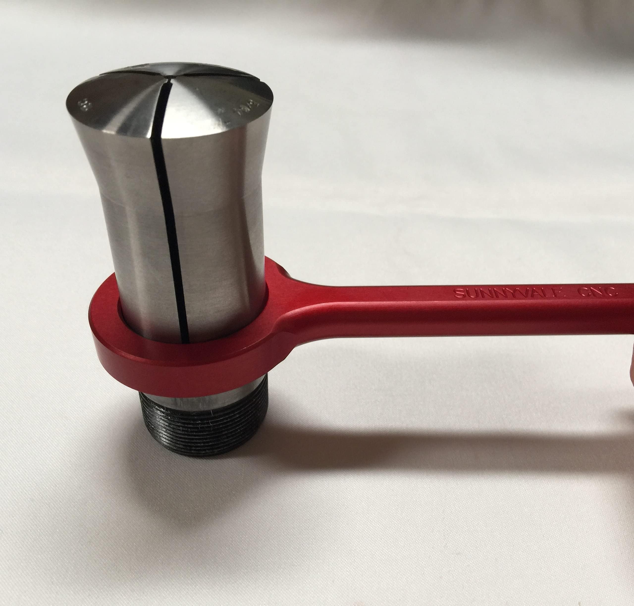 Keyed 5C Collet Stop Wrench Tool Lathe CNC Machine Red - Amazon.com