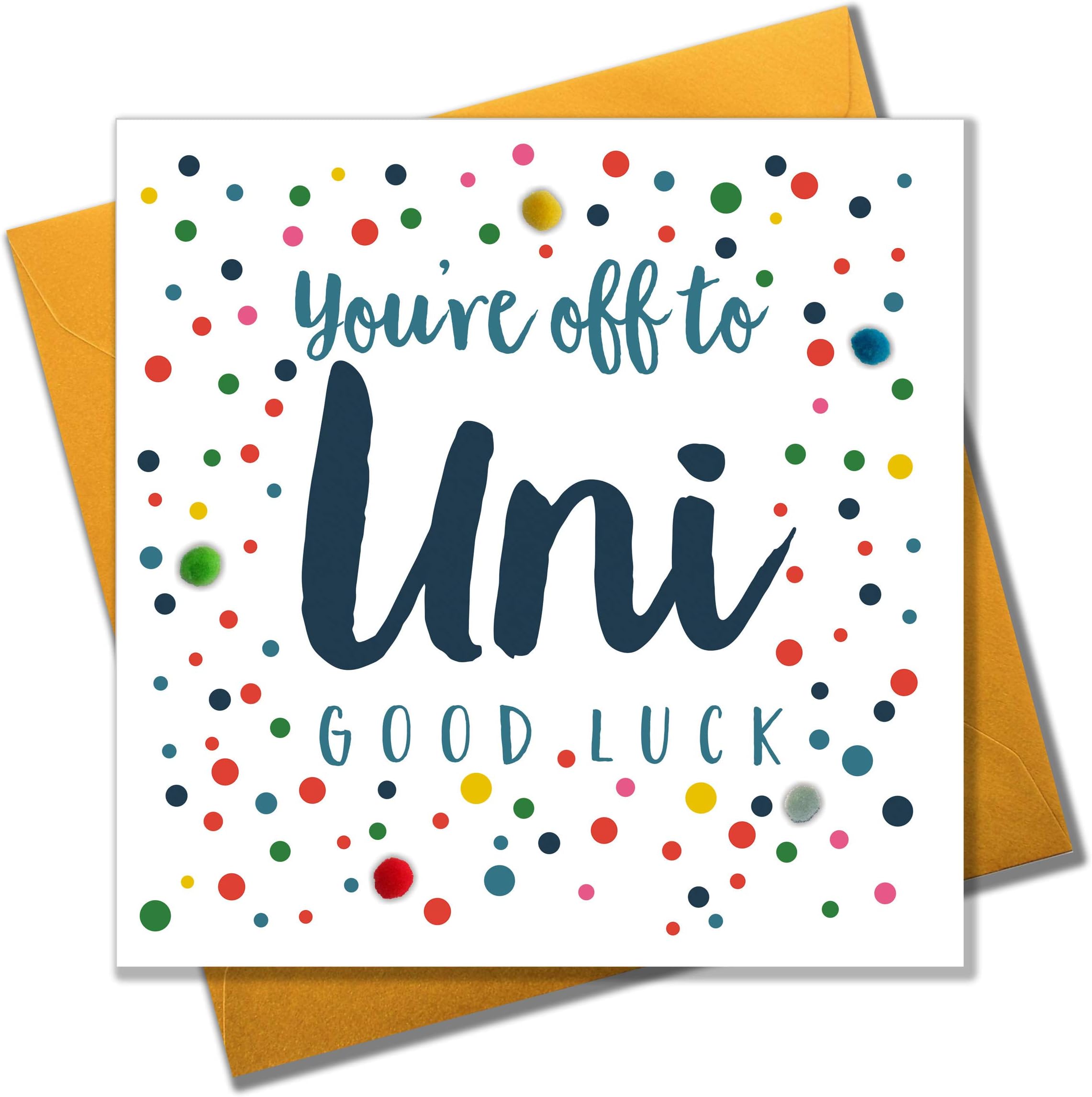 Good Luck Card ~ Congratulations You're Off to University : Amazon.co ...