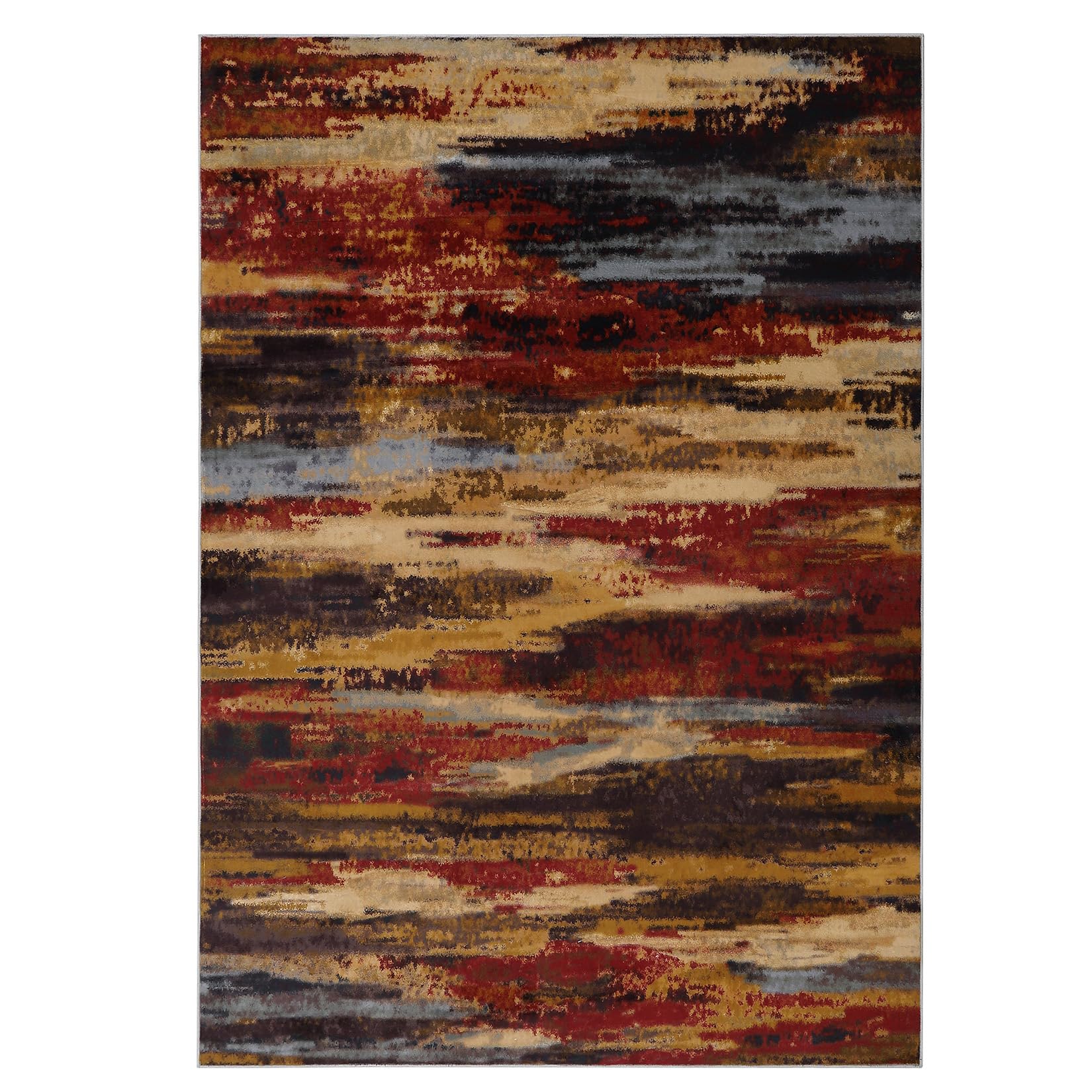 CAROMIO 5x7 Area Rug Modern Abstract Area Rug Large Living Room Area ...