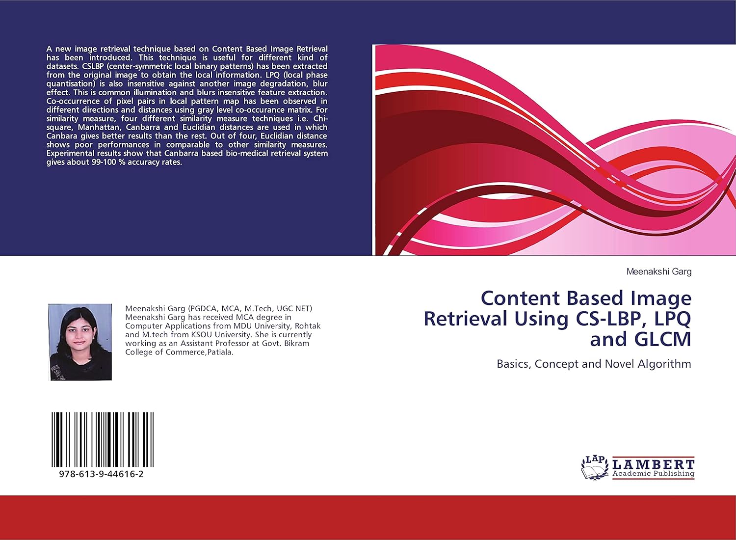 Content Based Image Retrieval Using Cs Lbp Lpq And Glcm Meenakshi