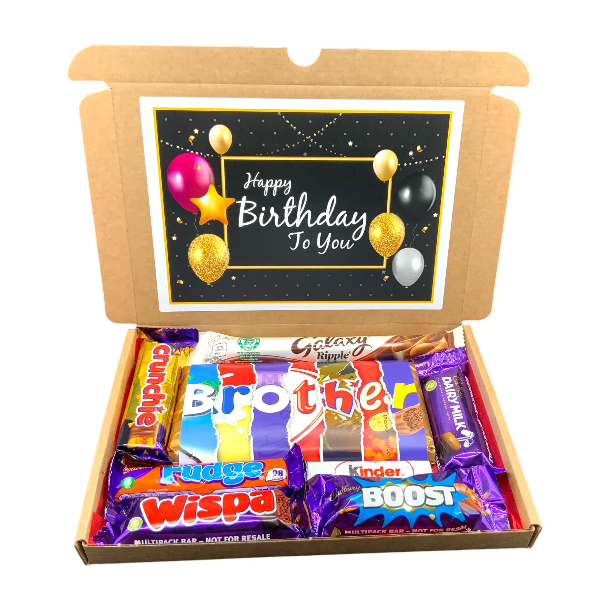 Brother Chocolate Hamper Sweet Box, Gift For Brother, Birthday Gift ...