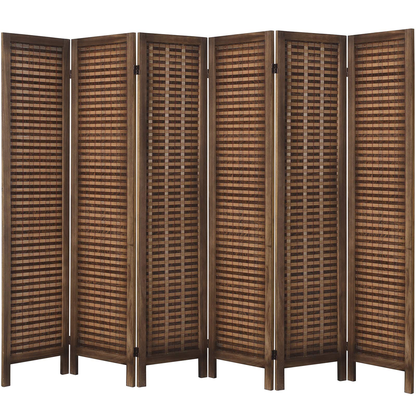 Rhf 5 6ft Tall Matchstick Woven 6 Screen Panels Room | Desertcart KUWAIT
