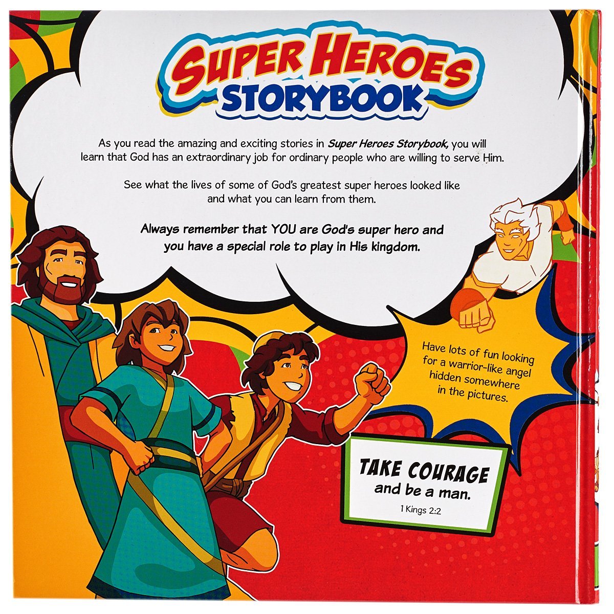 Snapklik.com : Super Heroes Storybook: Strong And Brave Bible Heros Who ...