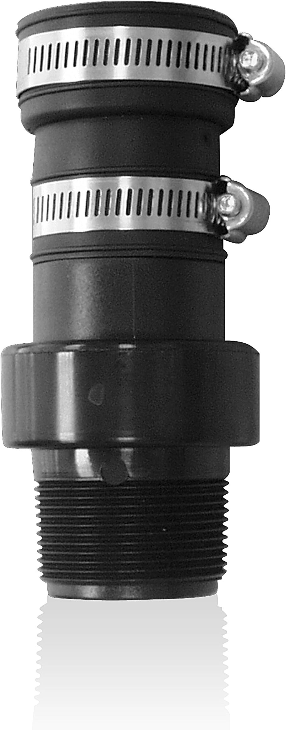 Hydro Master Plastic Sump Pump Check Valve with Stainless Steel Clamps ...