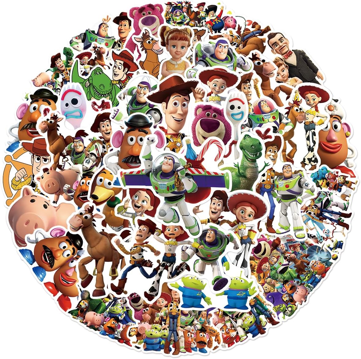 Amazon.com: Pogiimi 100 Pcs Cute Toy Stickers Cute Waterproof Vinyl ...