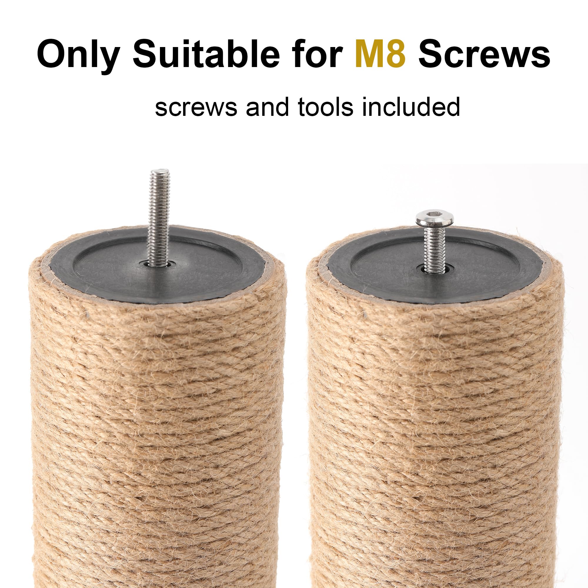 Snapklik.com : FUKUMARU 2 Pack Scratching Post Replacement, 3.5 X 12.6 ...