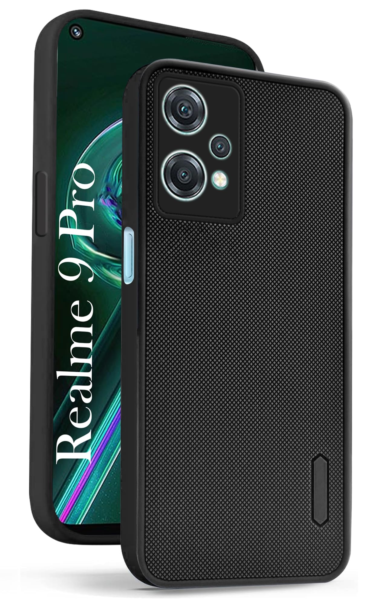 Jkobi Back Cover Case for Realme 9 Pro (Textured Grip Design | Camera ...
