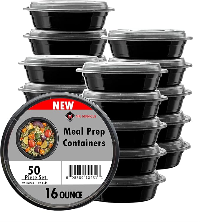 Amazon.com: Clear Plastic Takeout Containers - Durable and Sturdy ...
