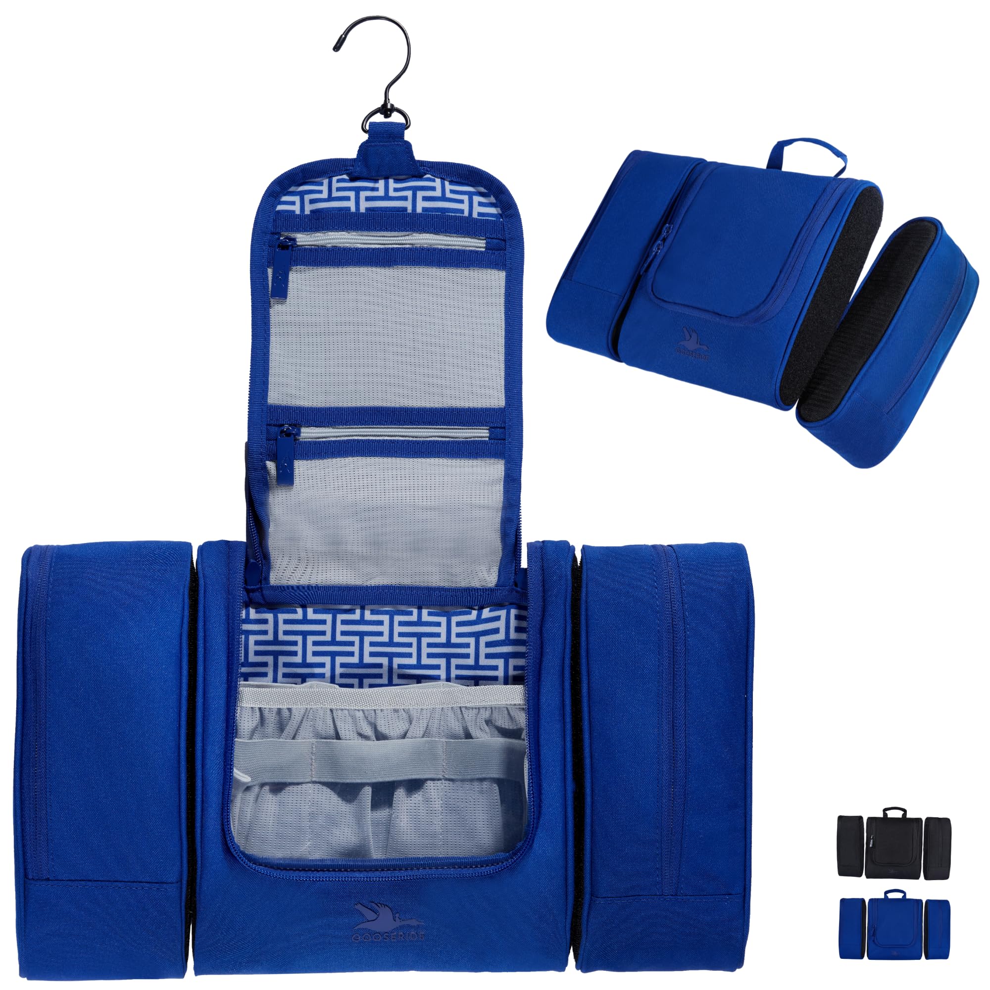 Amazon.com: GOOSERIDE Travel Toiletry Bag for Men and Women - Hanging ...