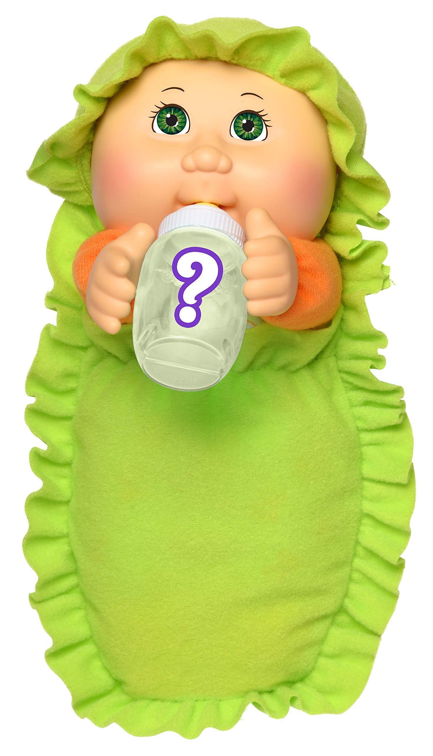Cabbage Patch Kids Surprise Gender Reveal 9" Deluxe Newborn Baby (Green ...