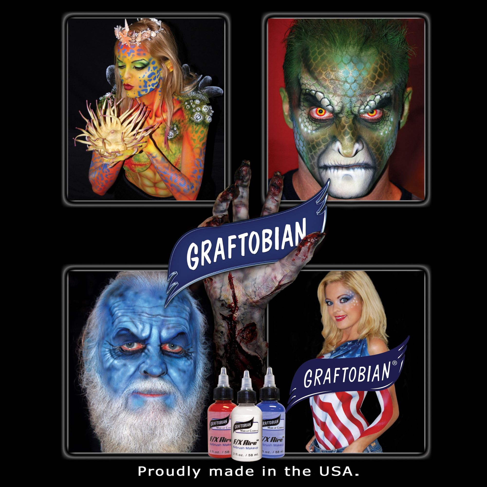 Snapklik.com : Graftobian F/X Aire Special FX Airbrush Makeup Body ...