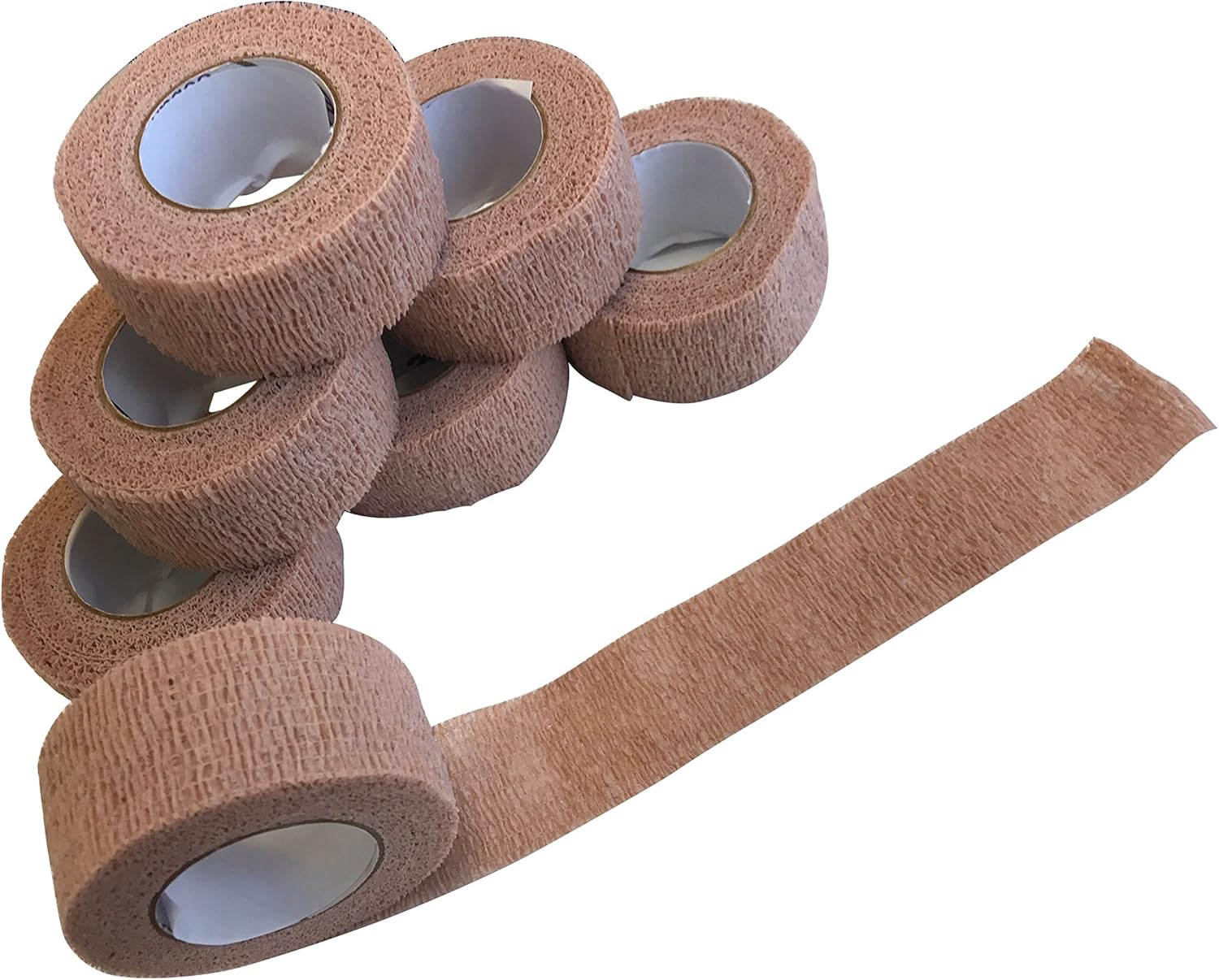 Amazon.com: Dr. Tojo Inc Tan Self Sticking Tape (Pack of 5 Rolls) Self ...