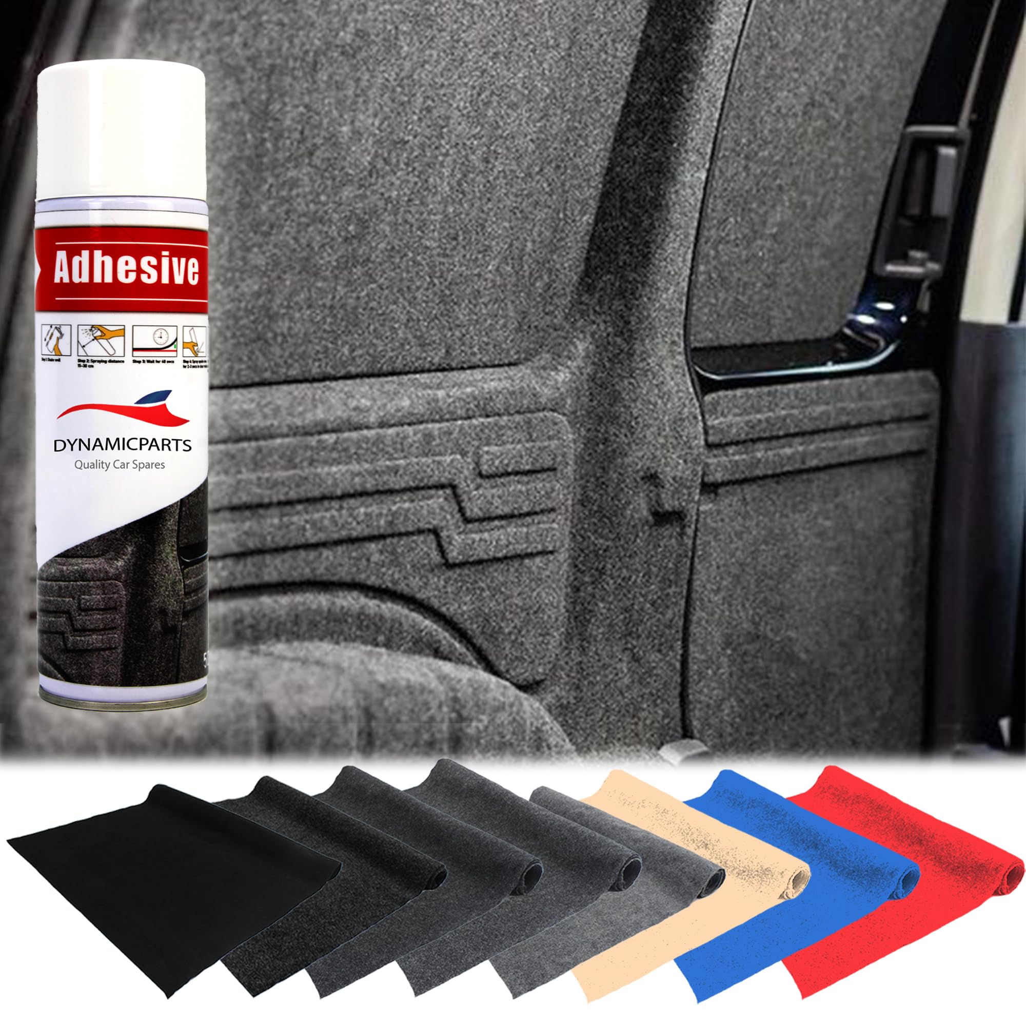 Camper Van Lining Carpet 4 Way Stretch Caravan Motorhome Car Vehicle ...
