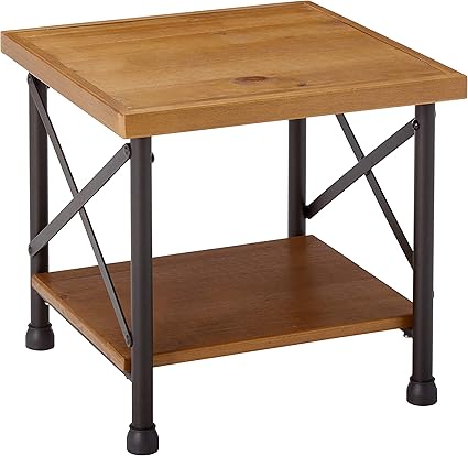 Amazon.com: ZINUS Susy Industrial Style Side Table : Home & Kitchen