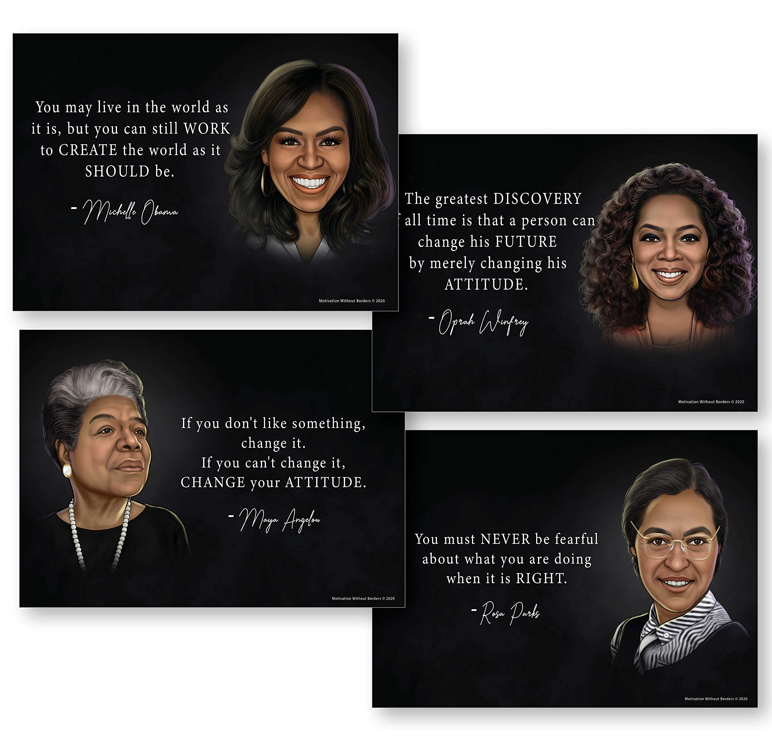 Women In Black History Month Decorations Women Black History Month ...