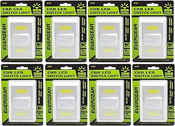 EVERGEAR LED Night Light, Battery Operated Lights, 200 Lumen Cordless ...