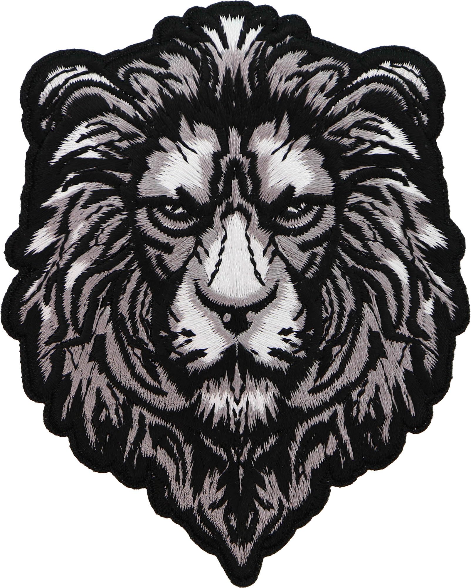 Amazon.com: Silver Lion Patch (P7517) : Arts, Crafts & Sewing