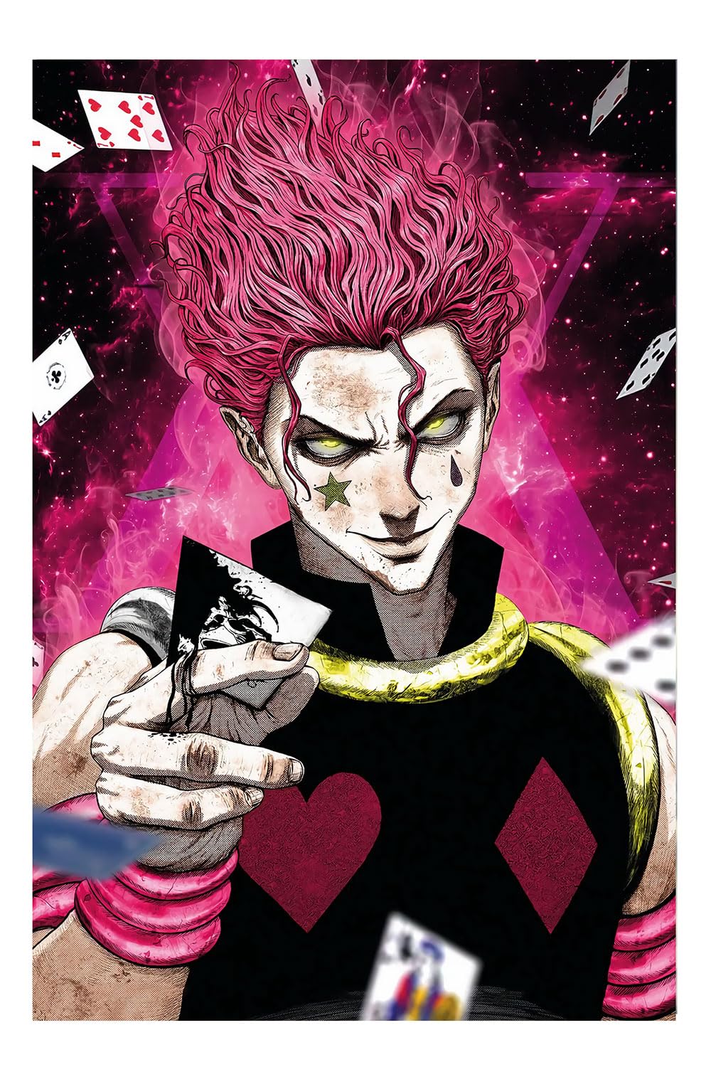 Amazon.com: Debubo Hisoka Poster Japan Manga Hunter Personality Anime ...