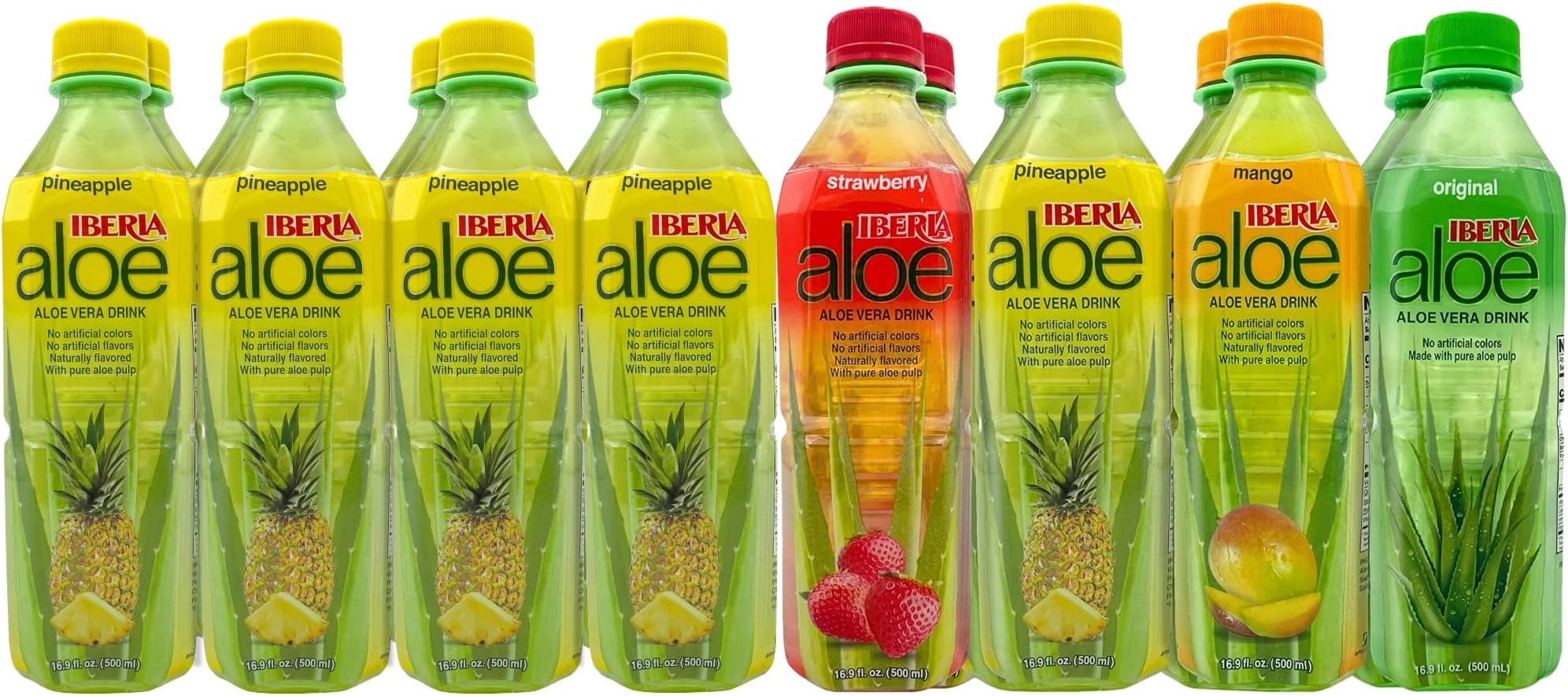 Amazon.com : FARAON Aloe Vera Original, 50.721 Ounce (Pack of 12 ...