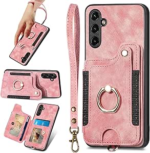 Amazon.com: A54 5G Case,Card Holder Wallet for Samsung Galaxy A54 5G Case,Ring Stand,RFID ...