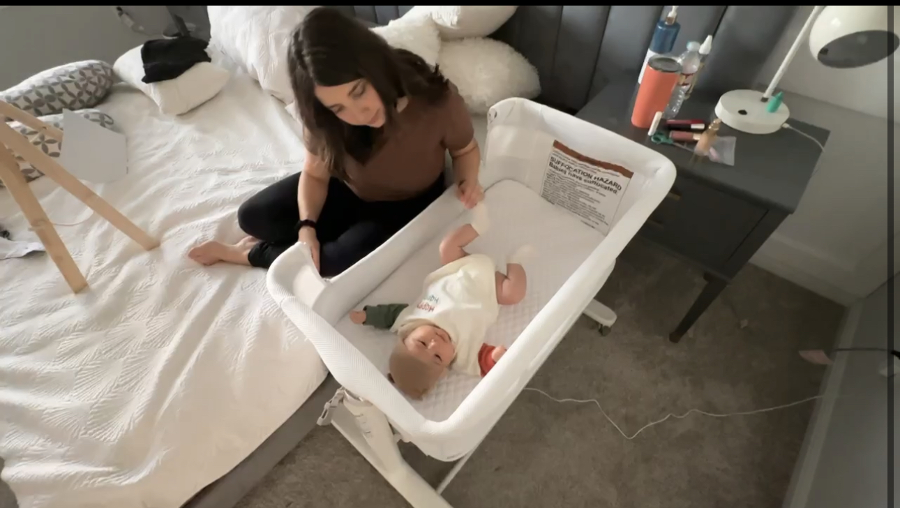 Snapklik.com : VaVaSoo Rocking Bassinet For Baby Automatic Bedside ...