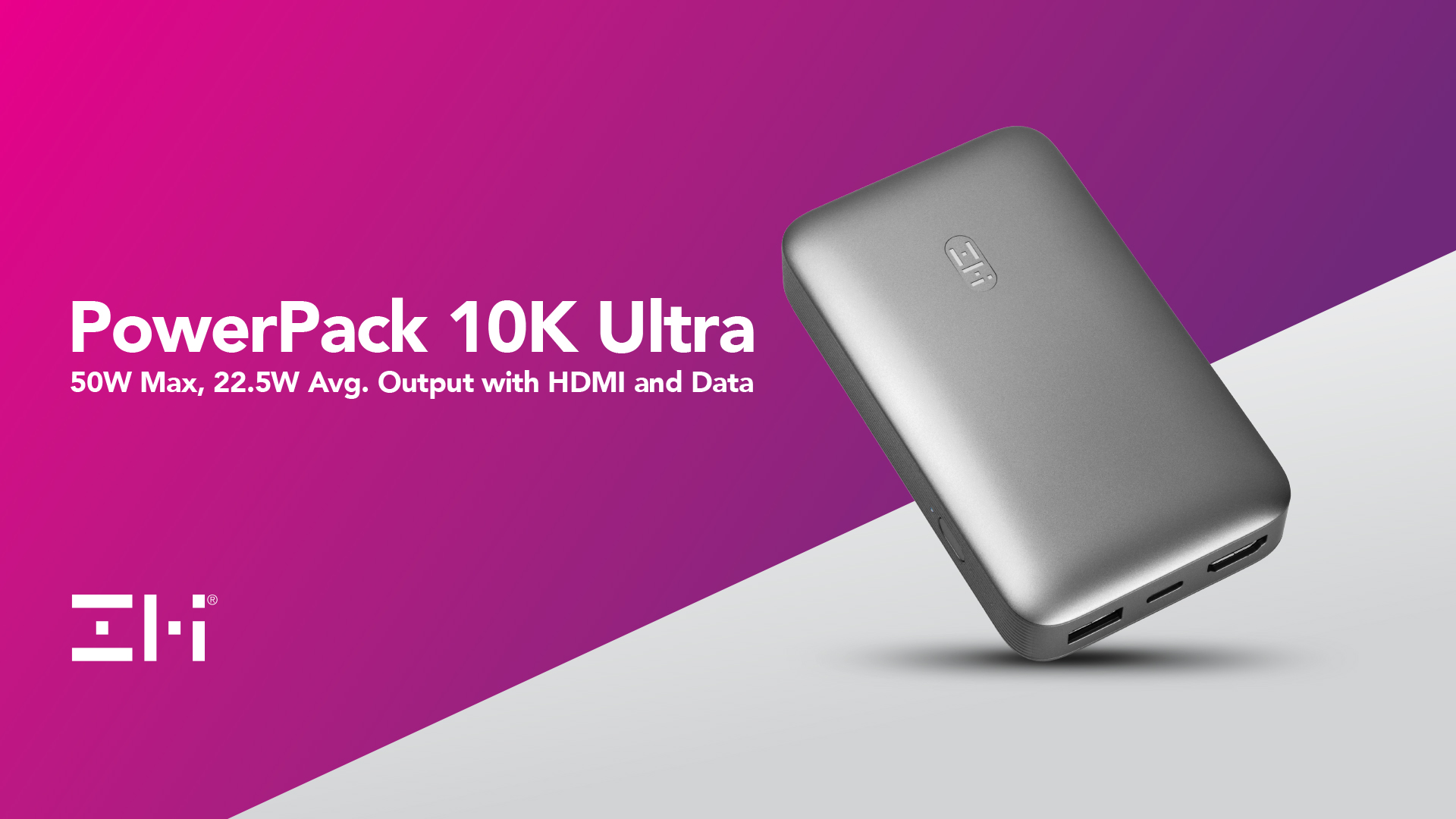 Watch ZMI PowerPack 10K Ultra 50W Max Output with HDMI and Data on ...