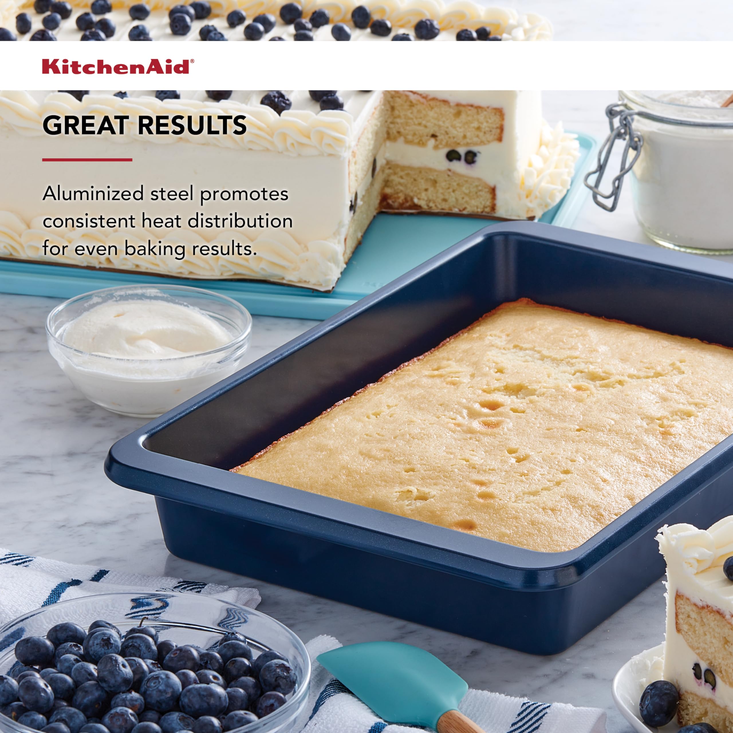 Snapklik.com : KitchenAid Nonstick Cake Pan