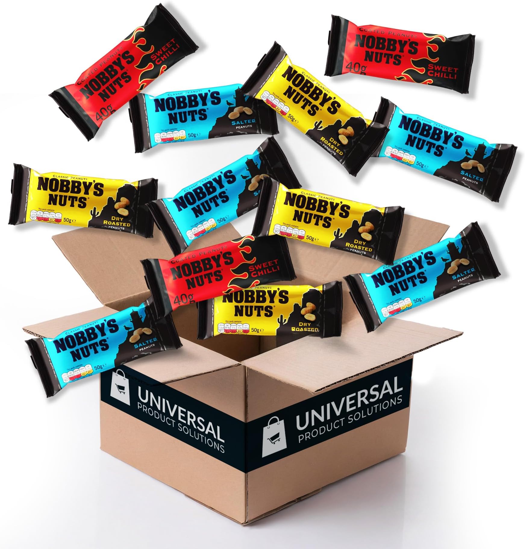 Nobby's Nut's | Choose From Dry Roasted, Sweet Chilli or Salted (Nobbys ...