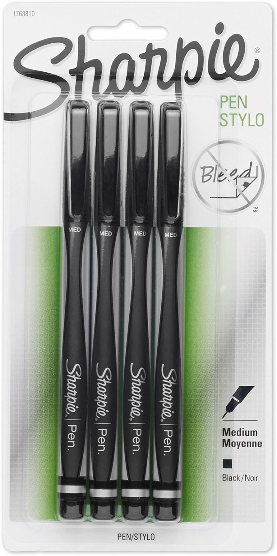 Amazon.com : SHARPIE Pen Medium, Black (1783834) : Office Products