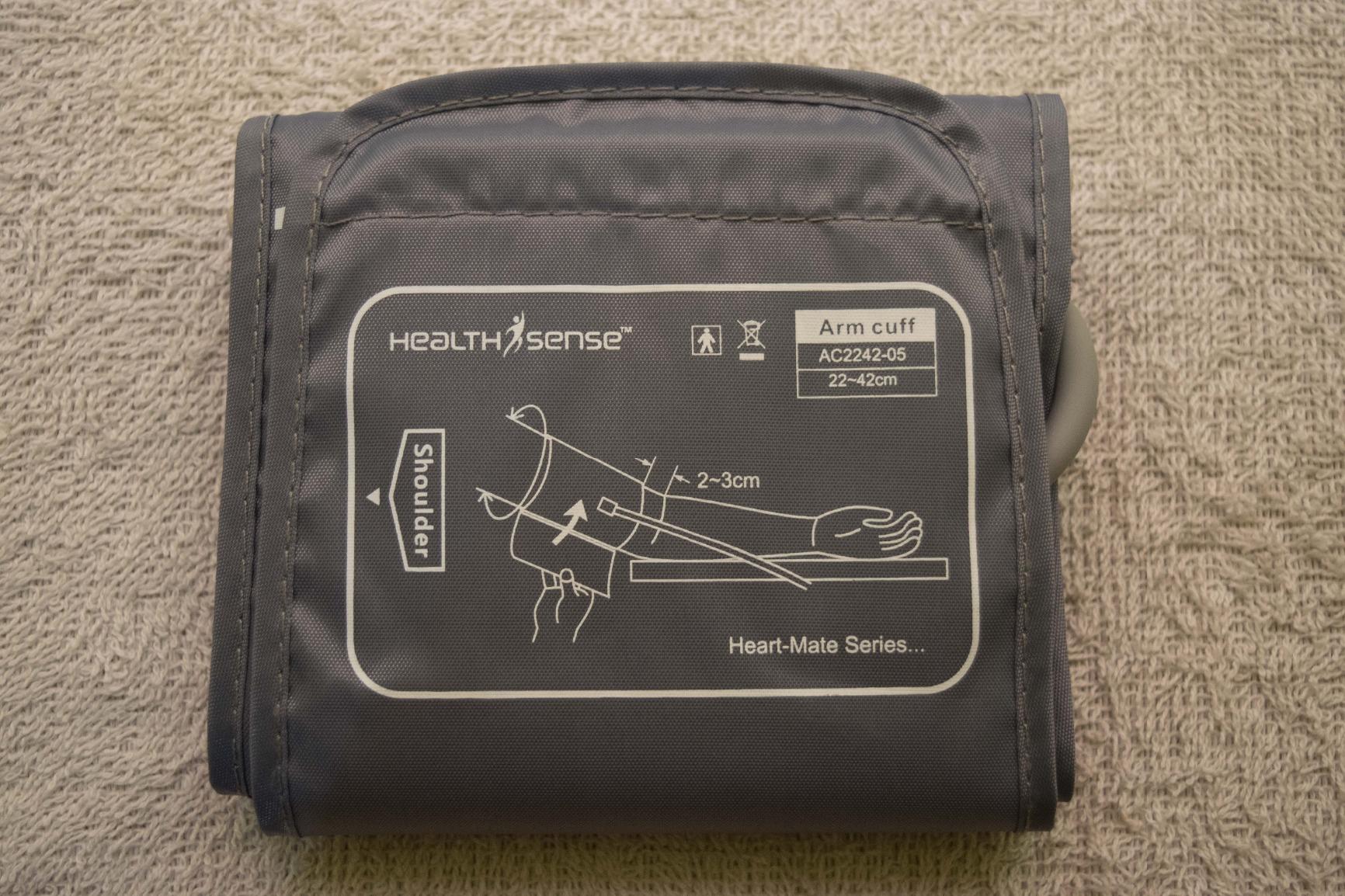 HealthSense Heart Mate Classic BP120 Digital Blood Pressure Monitor ...