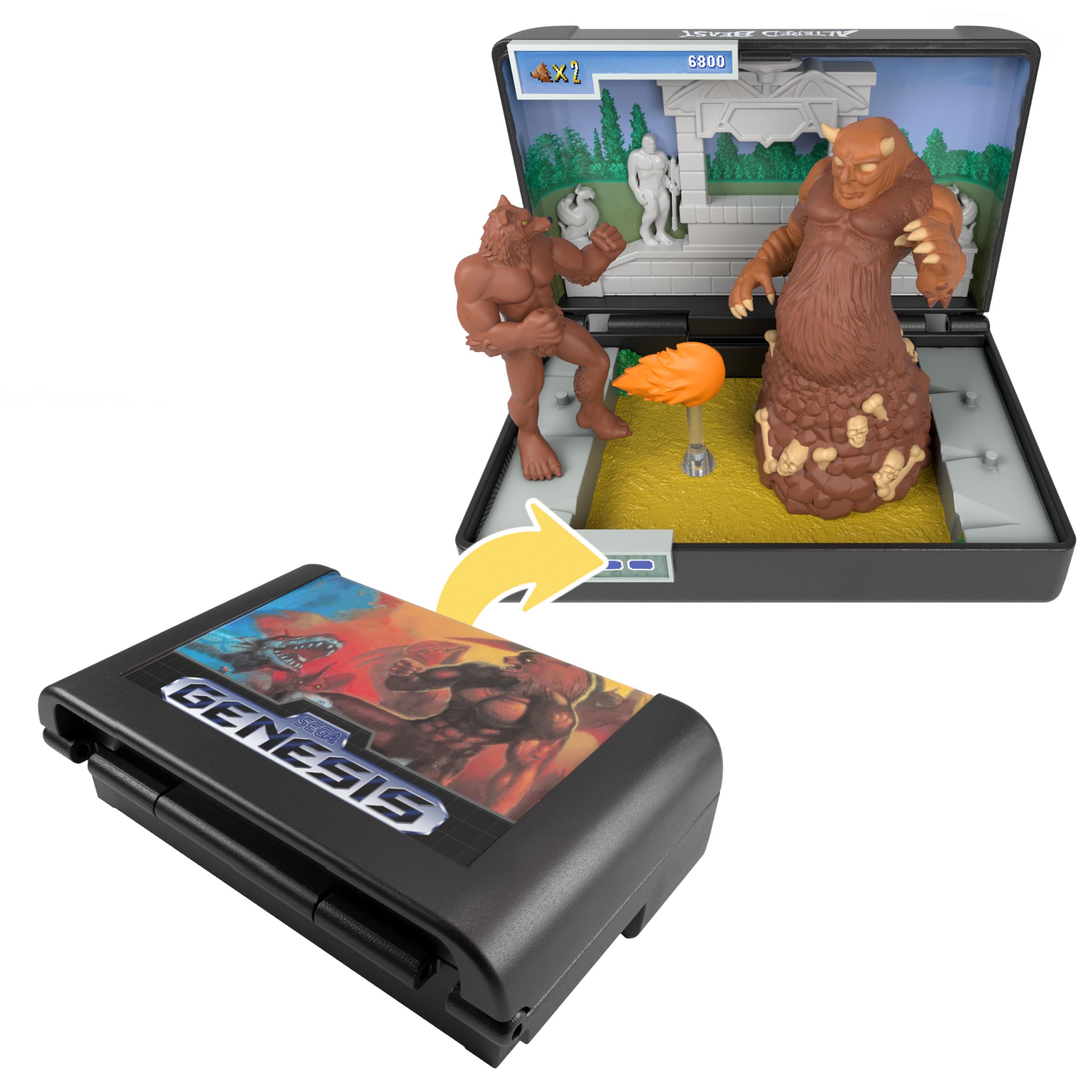 Snapklik.com : Console Heroes Altered Beast Retro Collectible Diorama ...