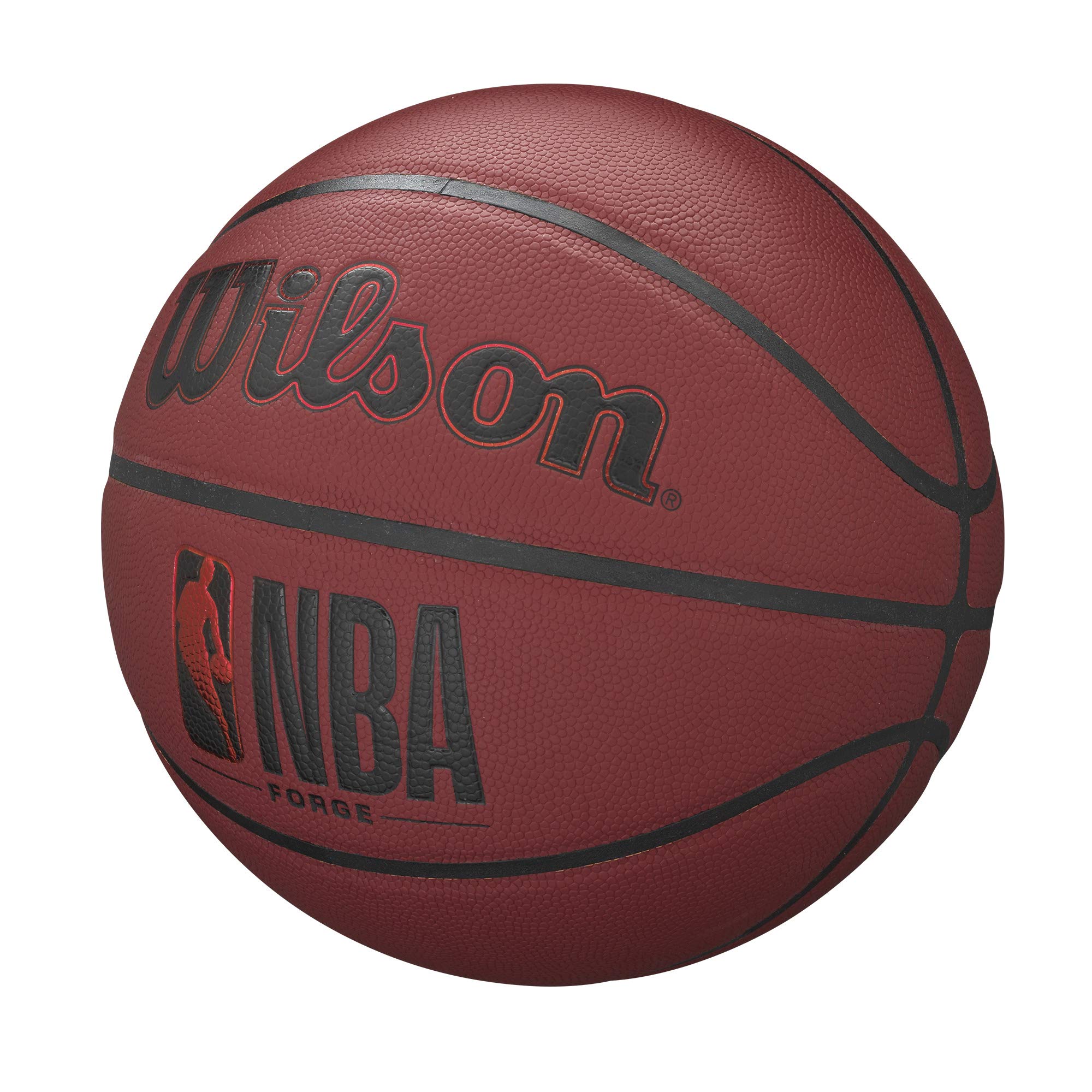 Snapklik.com : WILSON NBA Forge Series Indoor/Outdoor Basketball - Forge