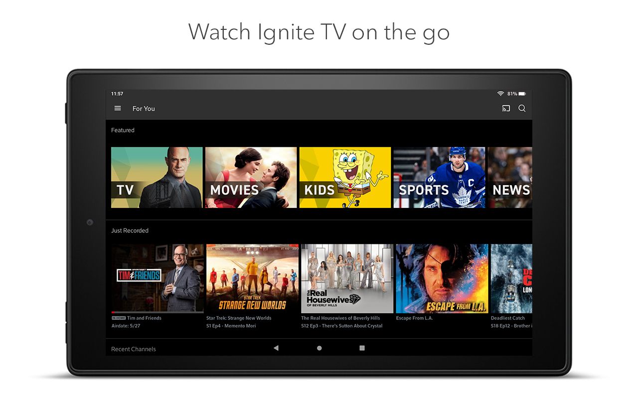 Ignite TV - App on Amazon Appstore