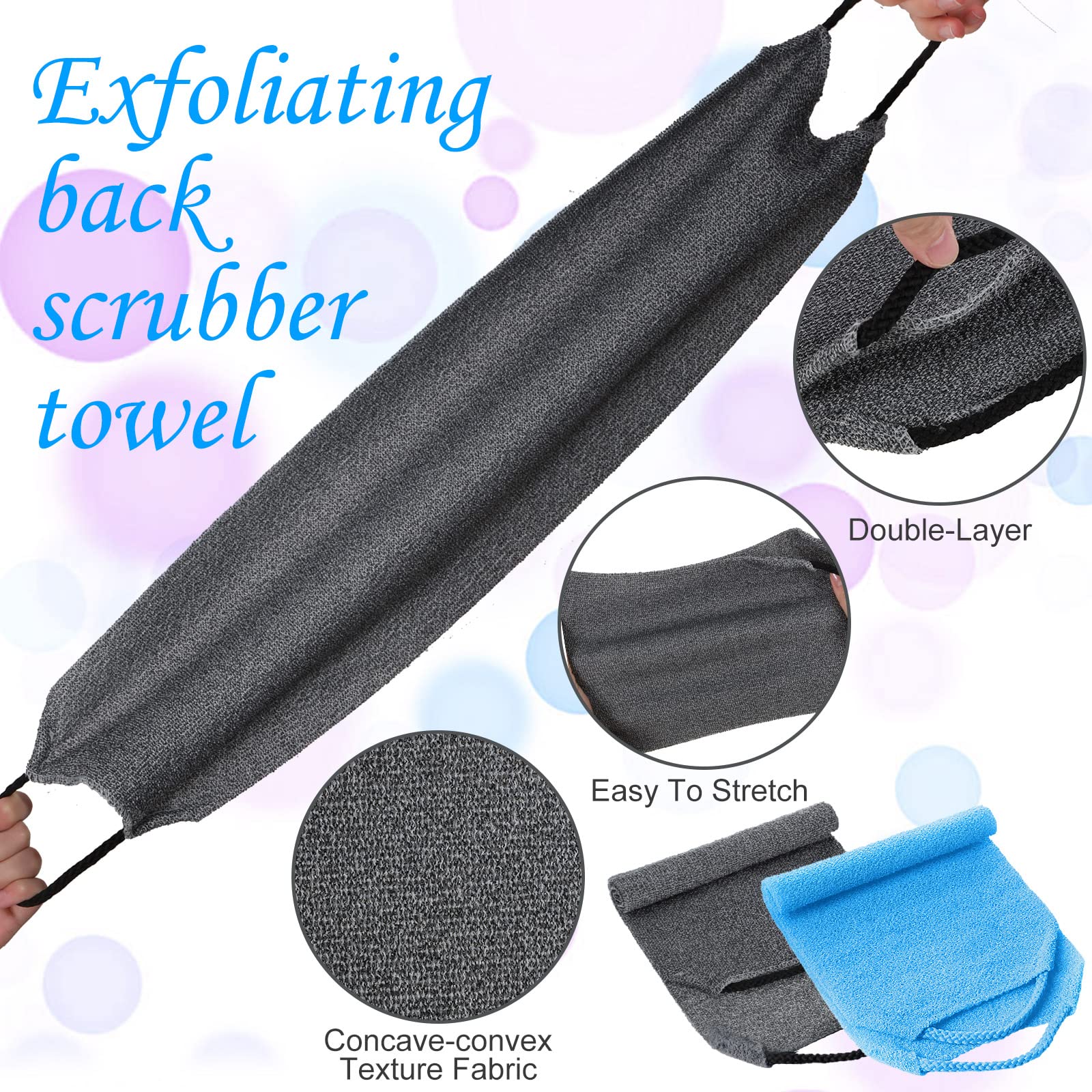Snapklik.com : Exfoliating Back Scrubber