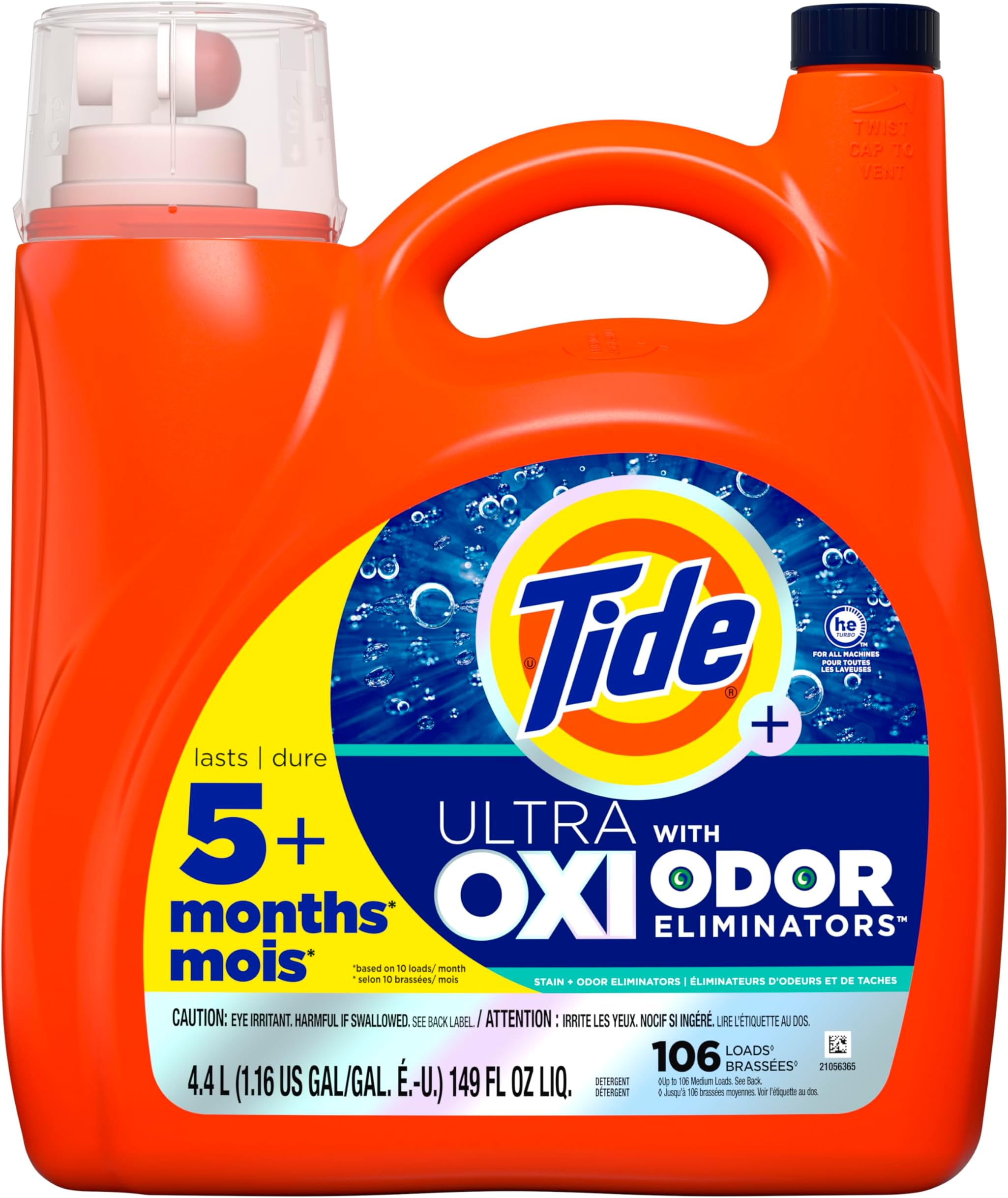 Amazon.com: Tide Ultra Stain Release Liquid Laundry Detergent, Original ...