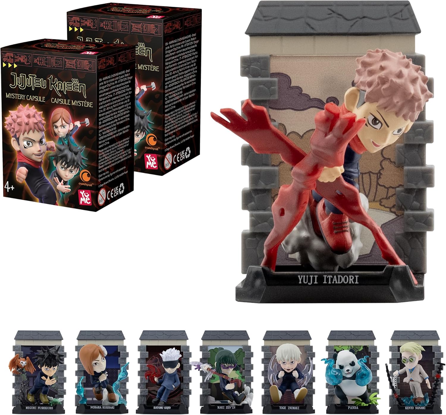Amazon.com: YuMe Official Jujutsu Kaisen Blind Box (2 Pack ...