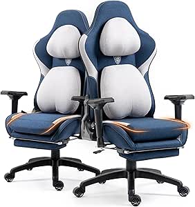 Amazon.co.jp: Dowinx LS-MK8504 Gaming Chair, Fabric Cushion, Free ...