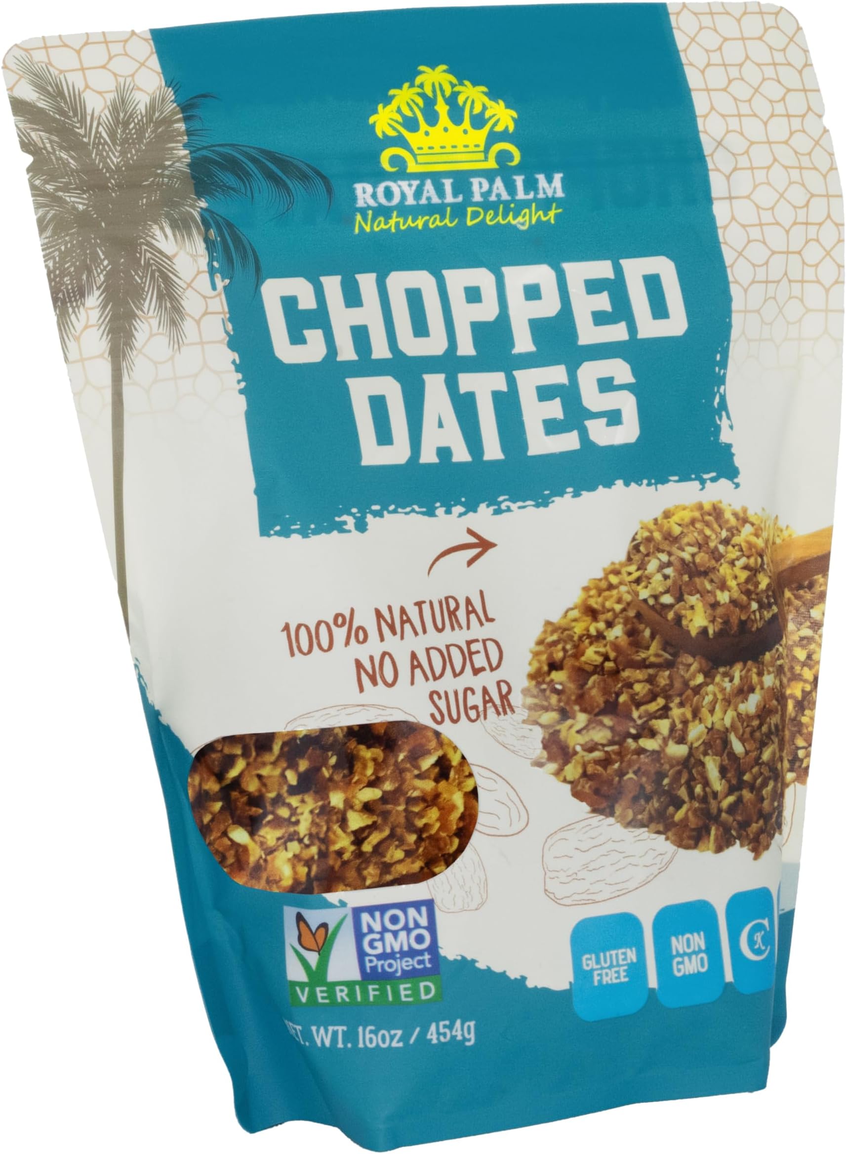 Amazon.com : California Chopped Dates (Pack of 2) : Grocery & Gourmet Food